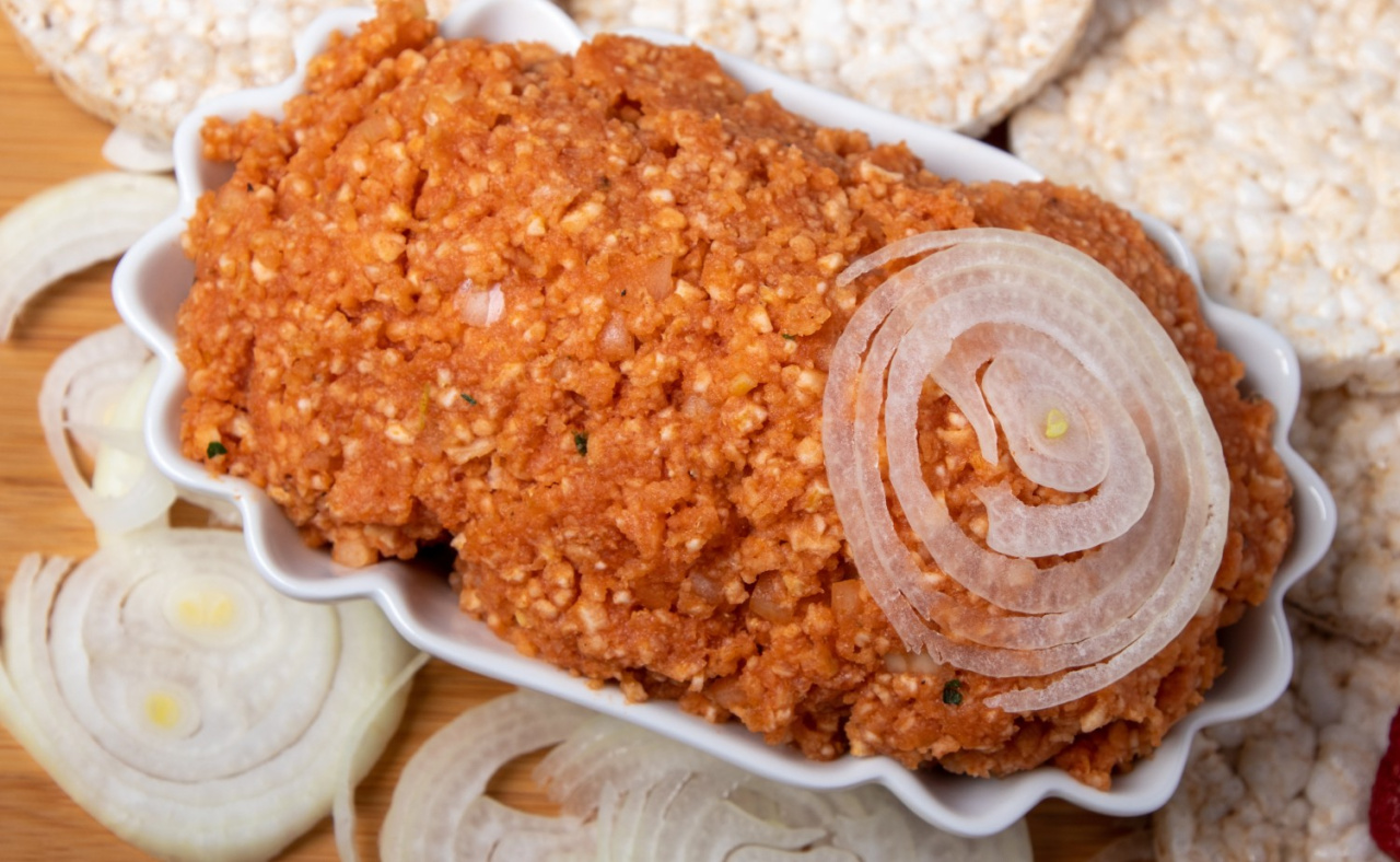 Smarowidło na kanapki a la metka cebulowa. Do zrobienia z wafli ...