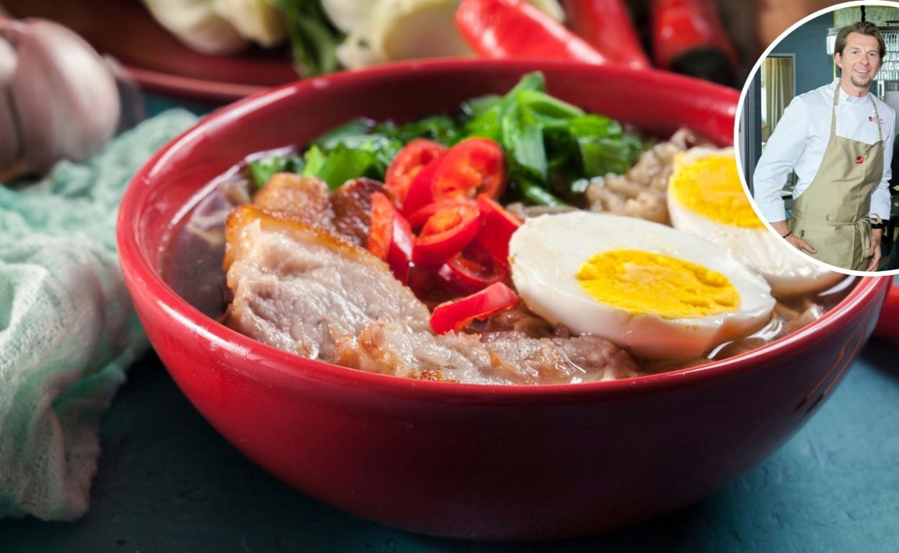 Wielkanocny żuramen to żurek a la ramen. Zrób go według przepisu Karola ...