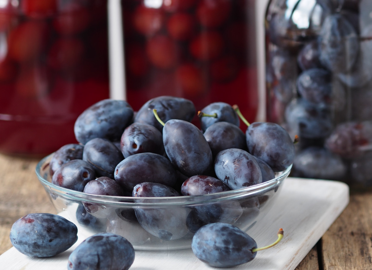 Marynowane śliwki do słoików w 10 minut. Pomijam żmudną czynność, a ...